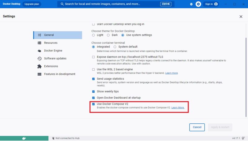 Using Docker Compose V2 with Sitecore Docker – thebitsthatbyte.com