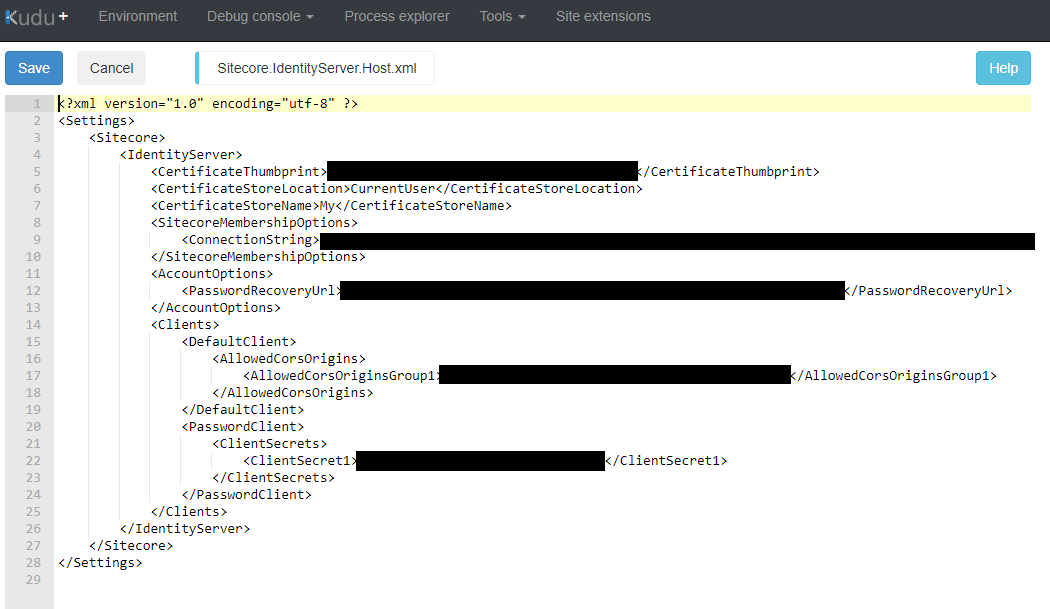 Sitecore Identity Server 404 Error in Azure PaaS – thebitsthatbyte.com
